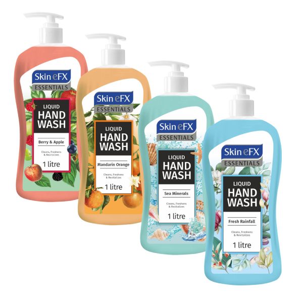 Skin EFX Essentials Liquid Hand Wash Range - Skin eFX